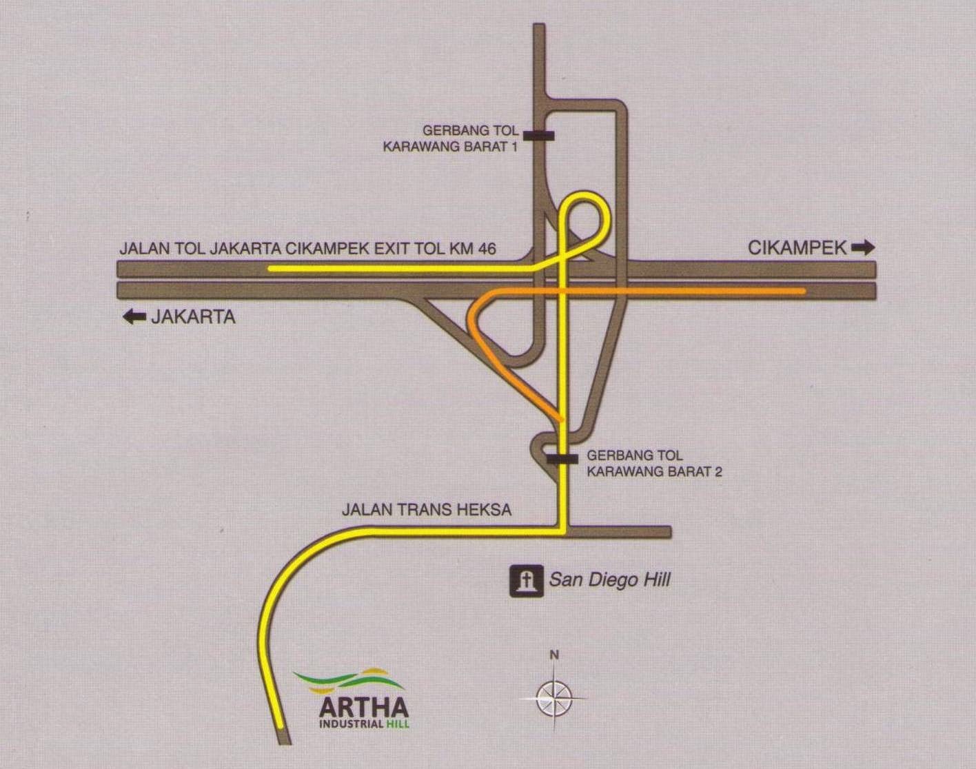 Artha Industrial Hill - New Industrial Estate at Karawang: Artha Industrial Hill - Jual Kavling ...