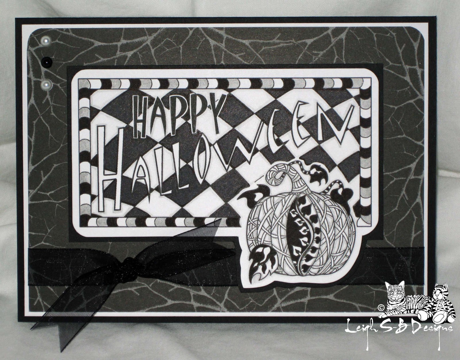 LeighSBDesigns: Zentangle'Ween Art Cards - A Blockheads Design Team ...
