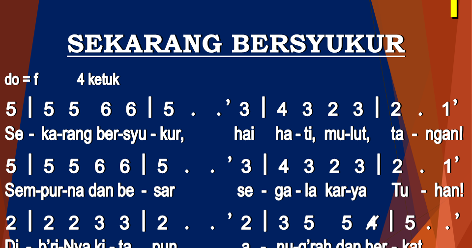 TouRoeroekan: Kidung Jemaat No. 287b