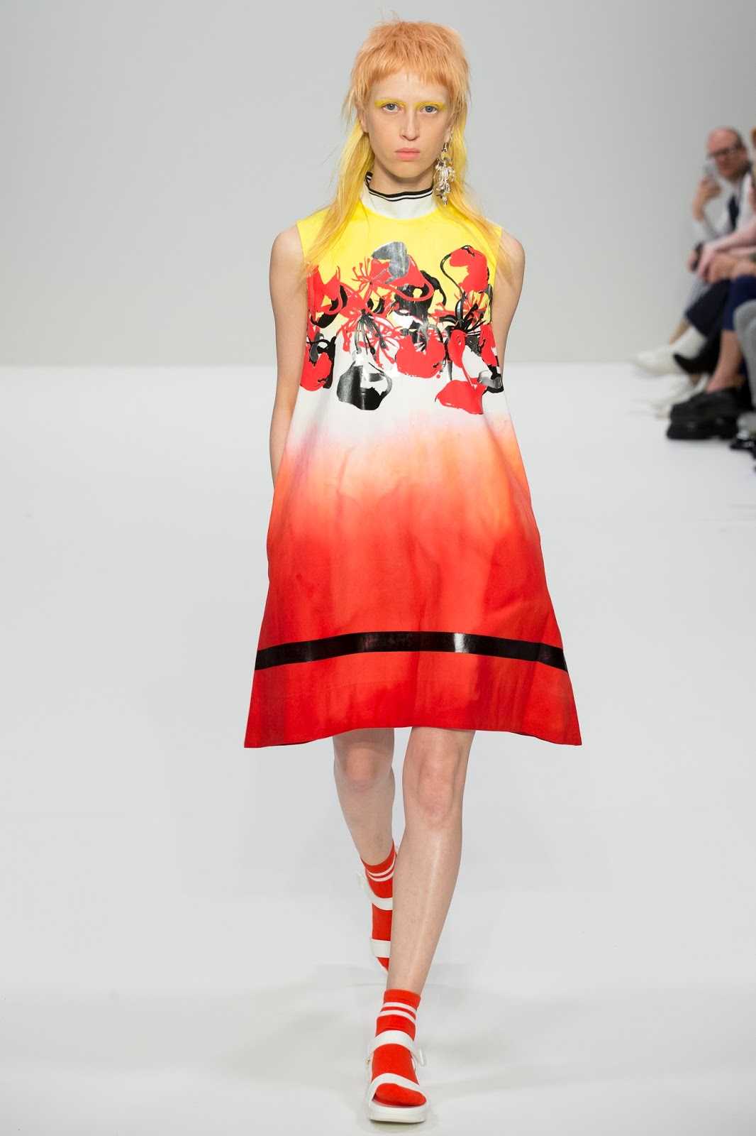 frumpy to funky: Amesh Debut Collection at London Fashion Week SS18