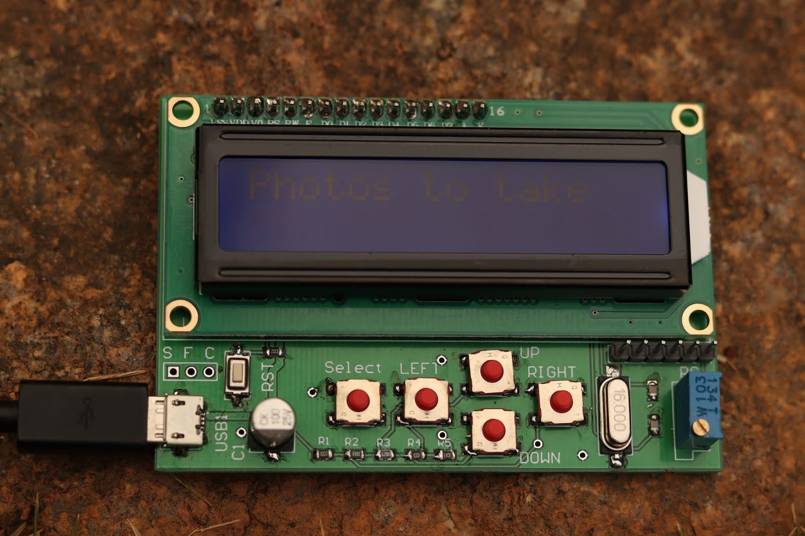 Credit Card Sized Pocket Intervalometer for DSLRs