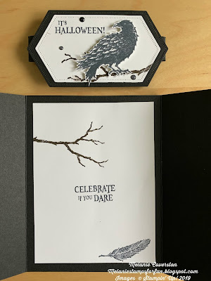 Stamp With Melanie: The Raven