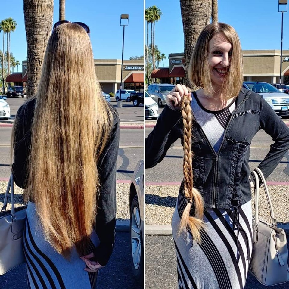 Village Barber Stories: Young girls hair style | Before after images ...