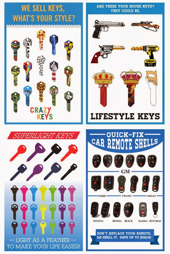 Car Keys And Accessories: Better Key Blanks and Designable Accessories