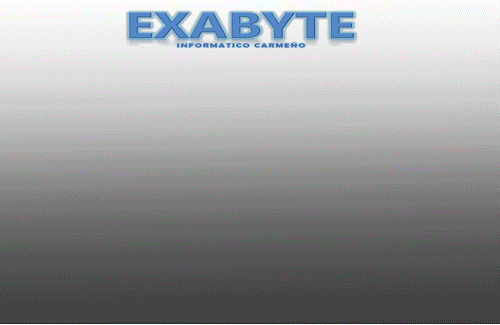 EXABYTE INFORMATICO CARMEÑO: Exabyte Software