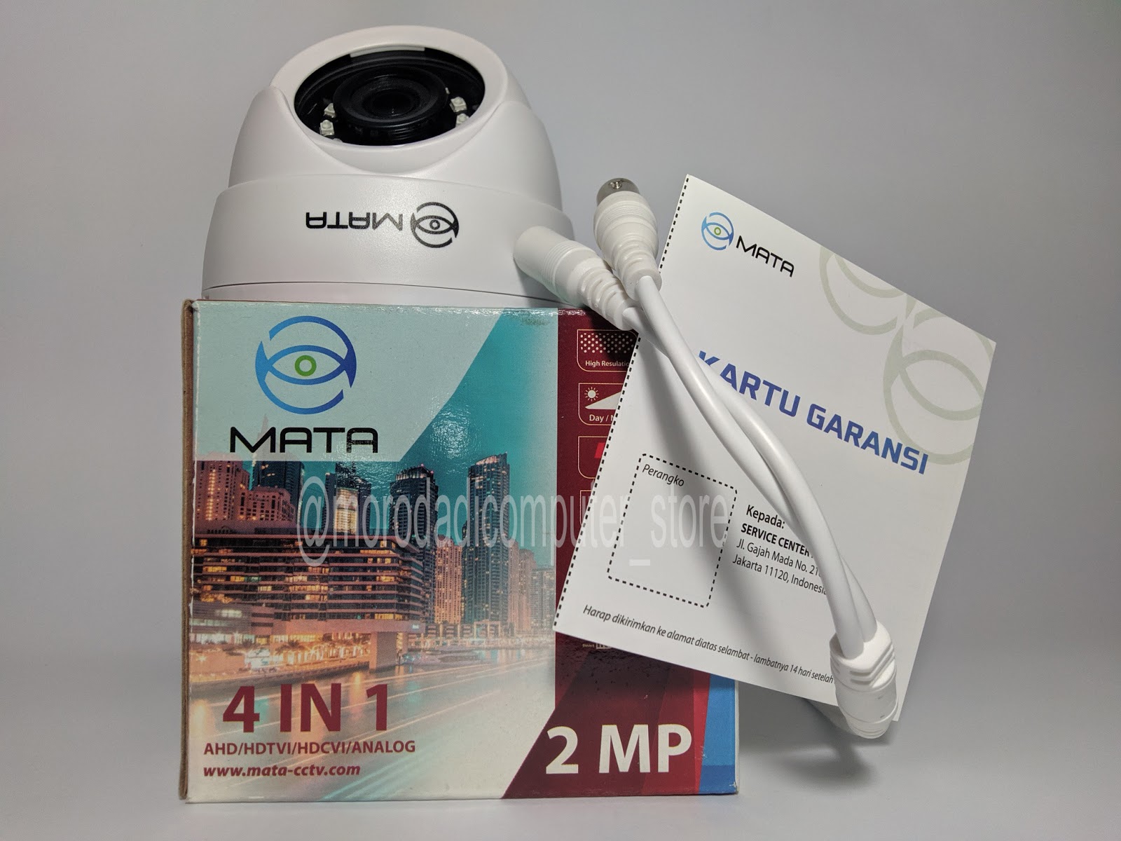 CCTV Indoor Mata AHD 2MP 1080P | Morodadi Komputer