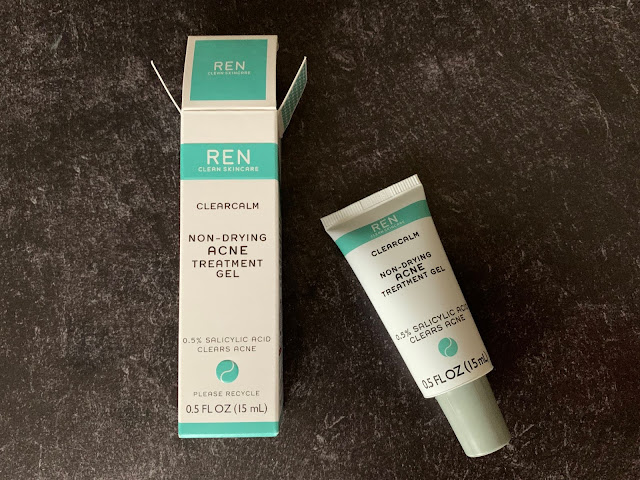 REN Skincare | Non-Drying Acne Treatment Gel Review | A Very Sweet Blog