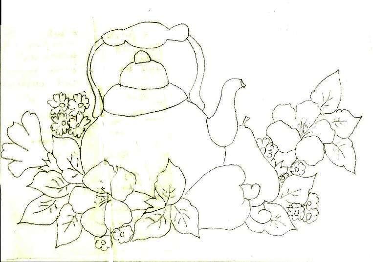 Cantinho da Jana: Riscos para pintura em tecido