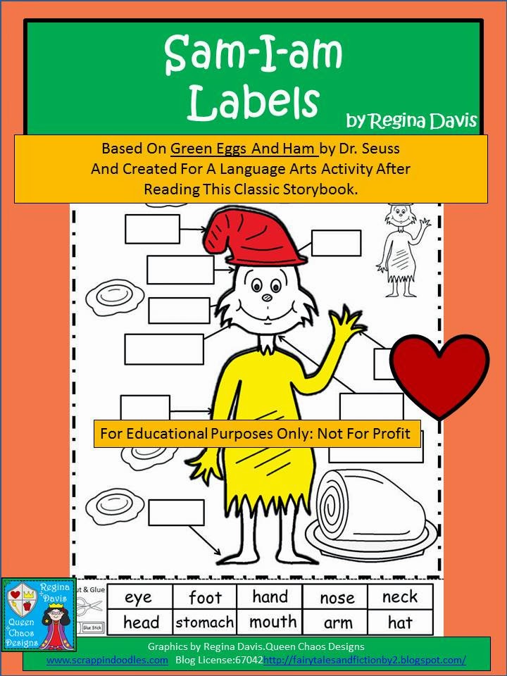 Fairy Tales And Fiction By 2: I Like Sam-I-am!