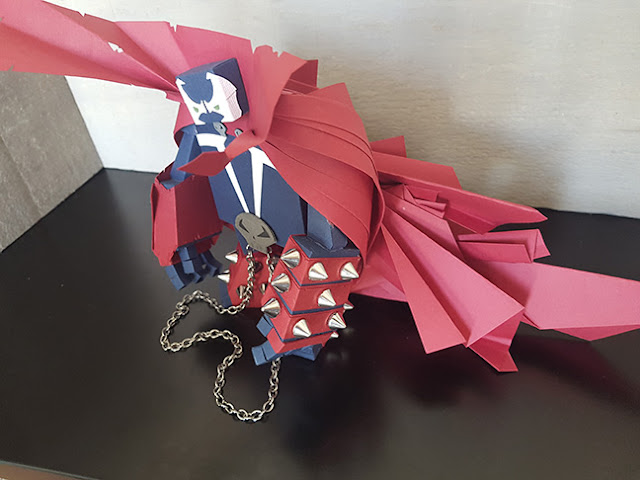 HG SPAWN (Handcrafted paper collectible figure) by ITP Studios