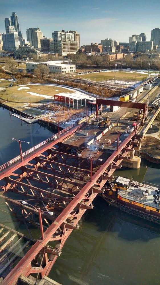 Sloopin - A South Loop Blog: #ShotsAroundTheSloop: Caution Bridge Out
