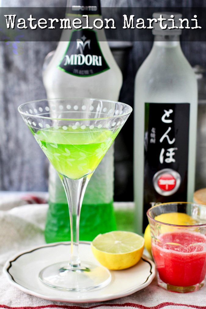 Watermelon Martini | Karen's Kitchen Stories