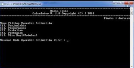 Cara Membuat Kalkulator Sederhana Dengan Borland C++