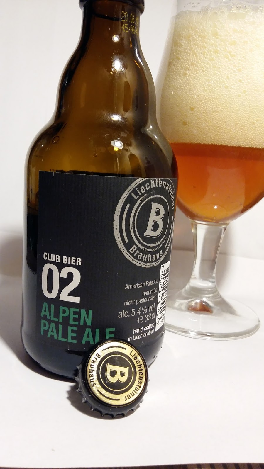Gambrinuse õllepäevik: Club Bier 02 Alpen Pale Ale