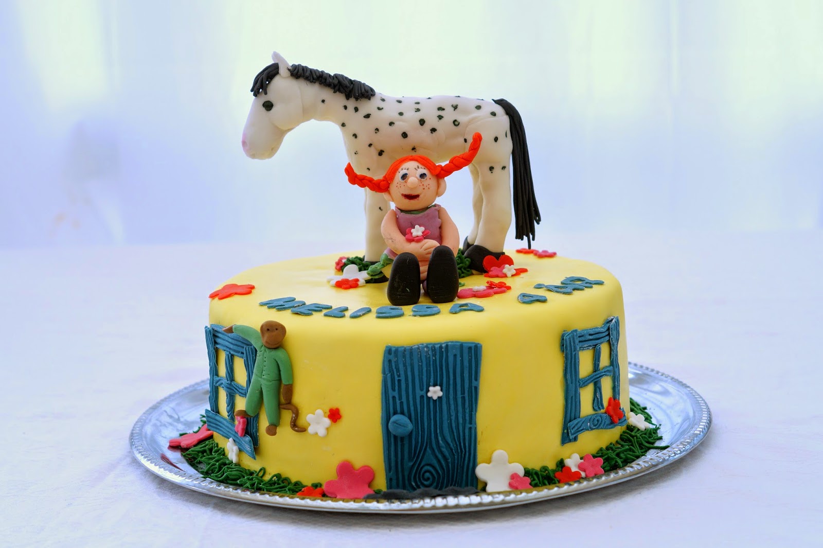 Coco & Co: 71. kage: Fødselsdagskage med Pippi