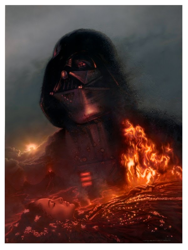 The Monkey Buddha: Star Wars Paintings by Vanderstelt Studio