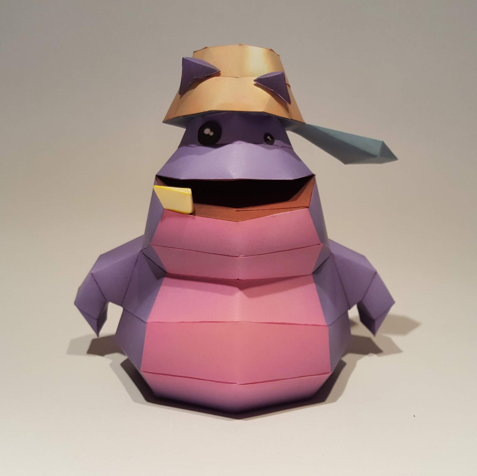 Spyro Papercraft: Land Blubber