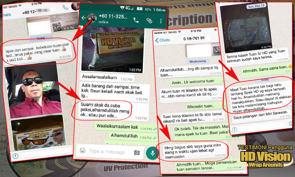 Cermin Mata Silau: Spek Anti Silau HD