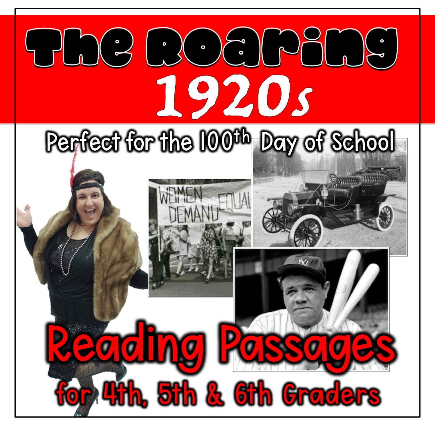 The Roaring 1920s for the 100th Day of School | Kaylynn's Place