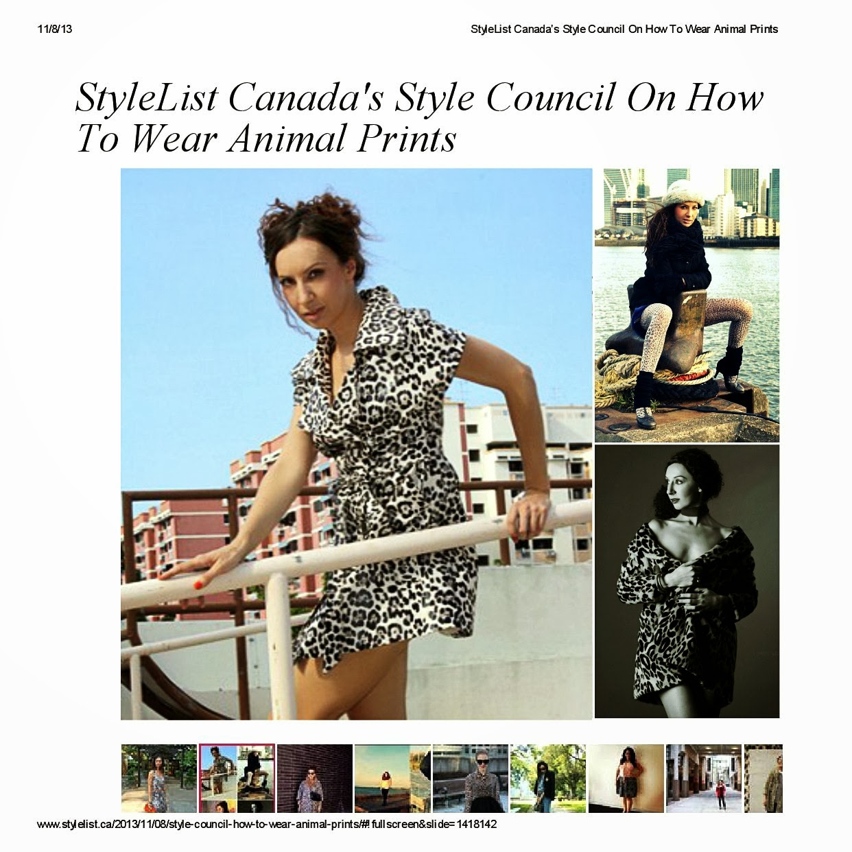 Fashion Studio Magazine: PRESS - Selected Collaborations & Exposure