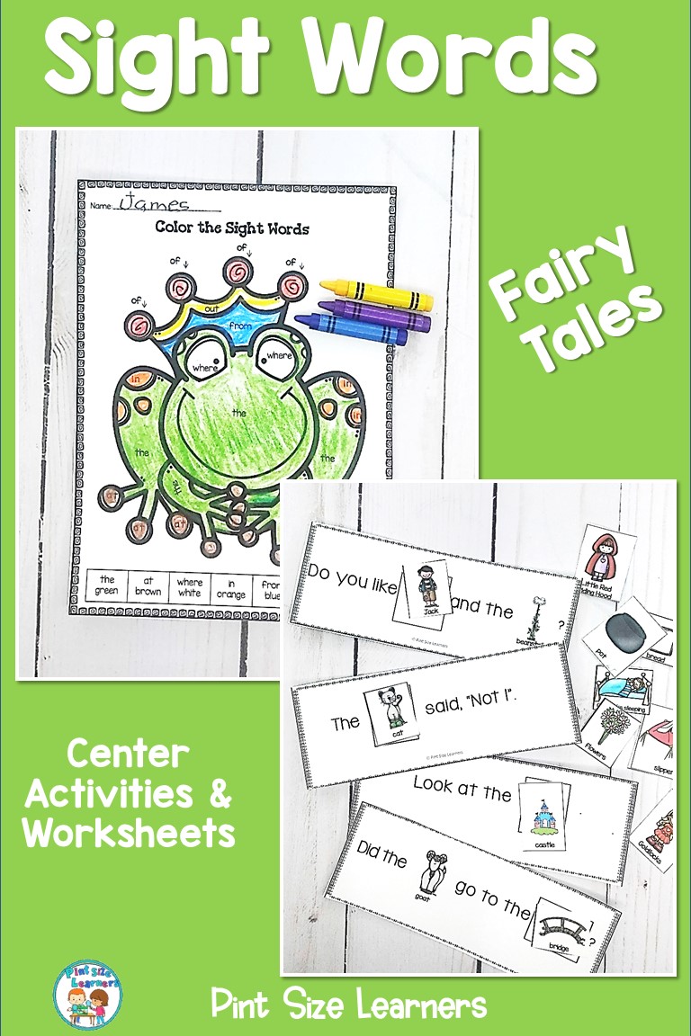 More Fairy Tale Resources For K-2 - Pint Size Learners