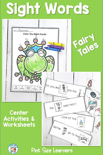 More Fairy Tale Resources For K-2 - Pint Size Learners