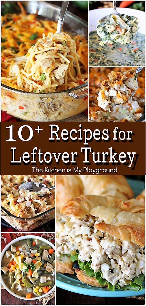 10+ Recipes for Leftover Turkey | The Kitchen is My Playground