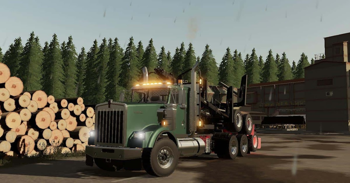 FS19 Kenworth T800H Tandem 1.0 - FS 19 & 22 USA Mods Collection
