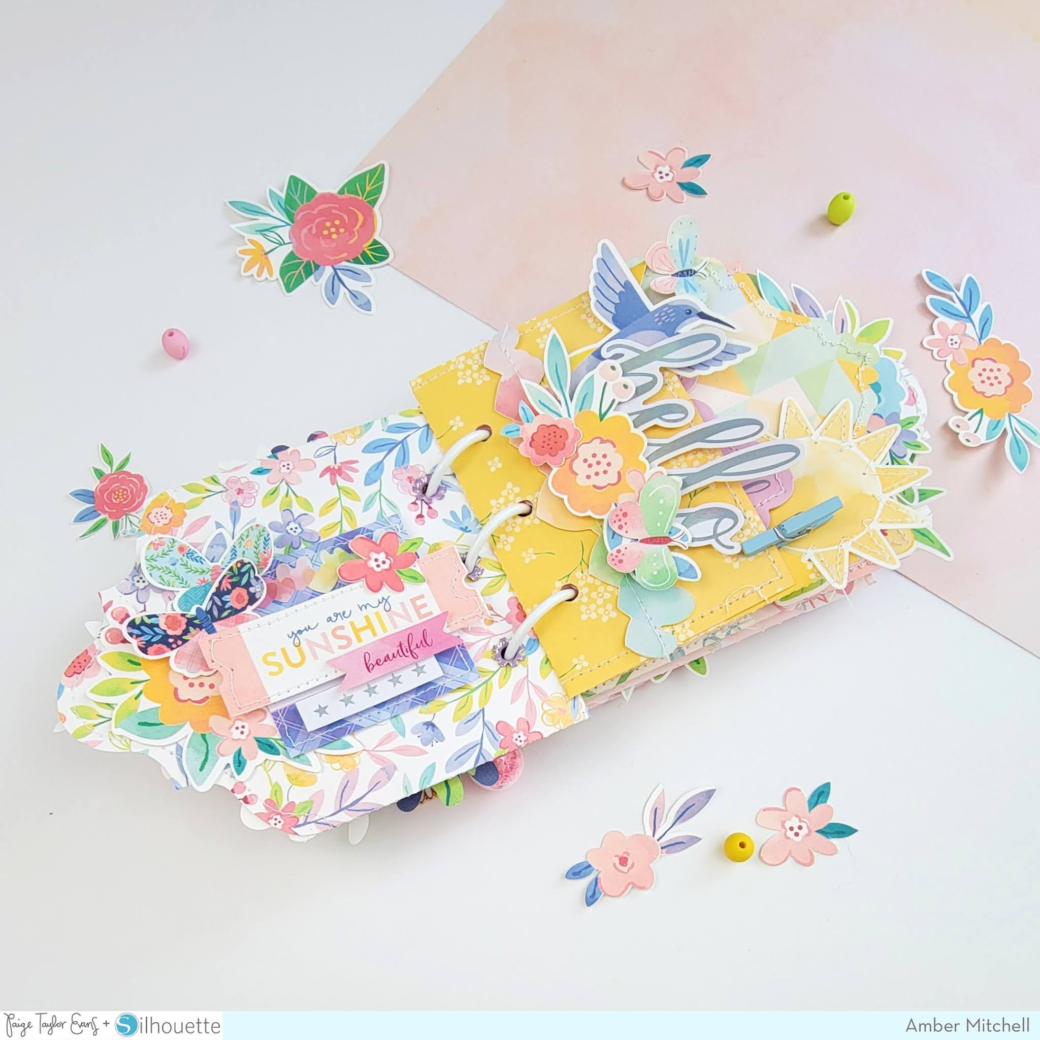 Bloom Street Envelopes Mini Album by Amber Mitchell | Paige Taylor Evans