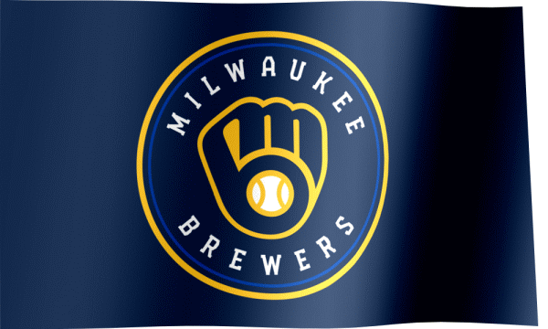 Milwaukee Brewers Fan Flag (GIF) - All Waving Flags