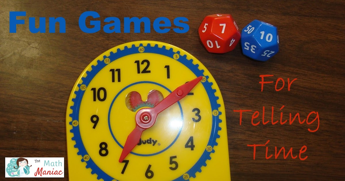 The Elementary Math Maniac: Common Core Standards for telling time and ...