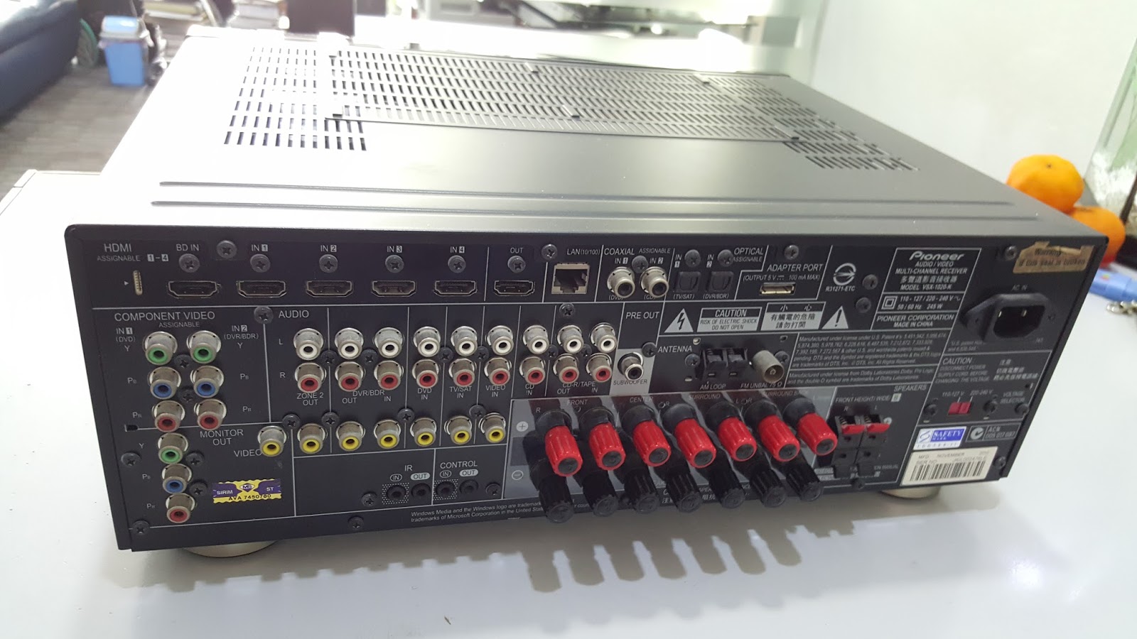 Happy Audio Visual: pioneer vsx-1020 av amp (used)