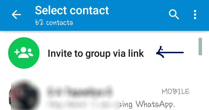 CREATE WHATSAPP GROUP INVITATION LINK