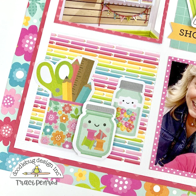 Doodlebug Design Inc Blog: CUTE & CRAFTY GRID LAYOUT | with Traci