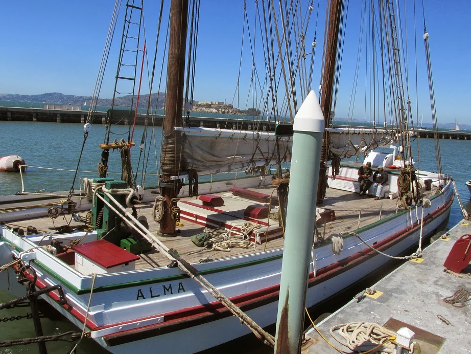 Schooner Alma, Photos and History / San Francisco | Western Trips