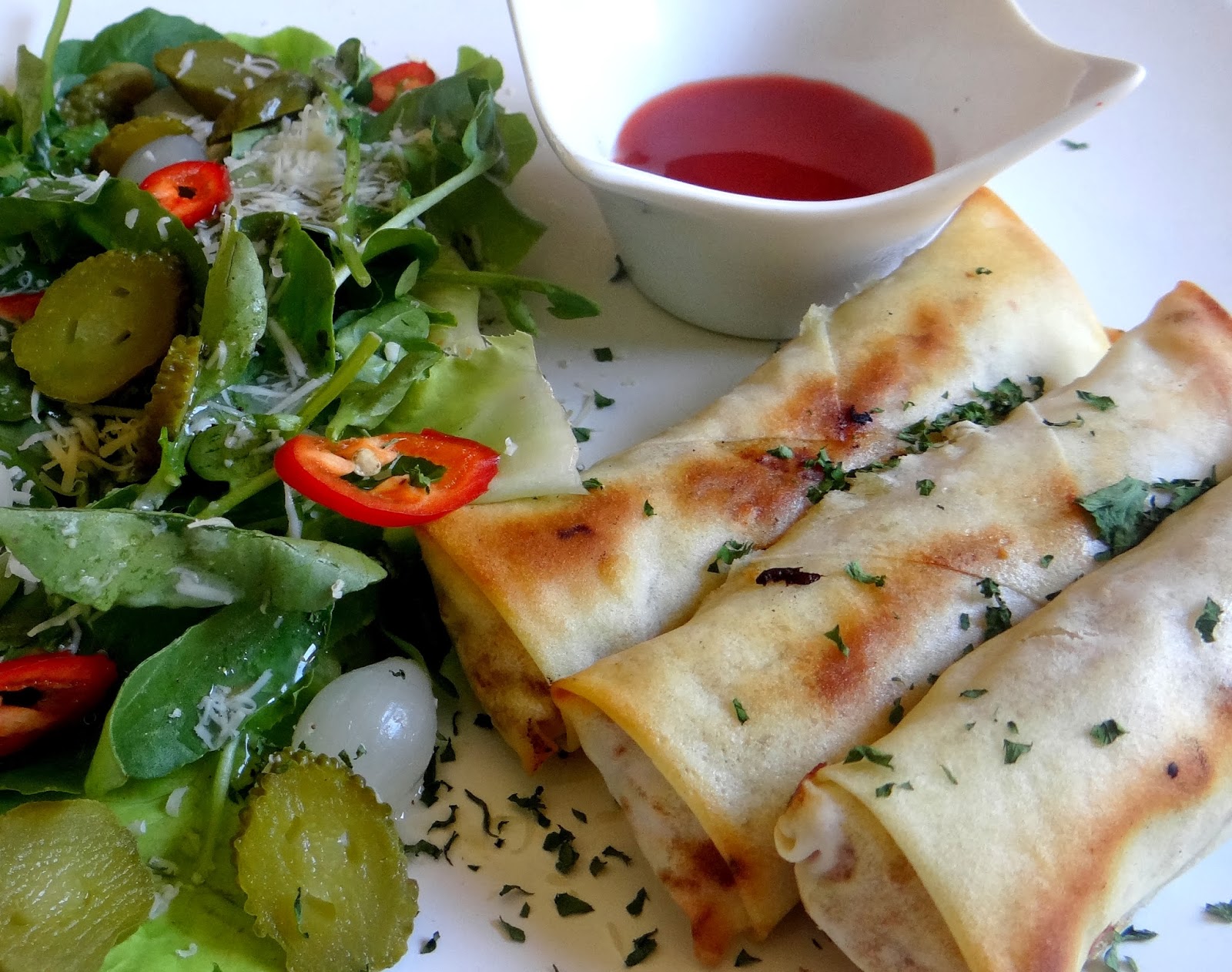 Comidinhas Vegetarianas da Tatá: Harumaki ou Rolinho Primavera