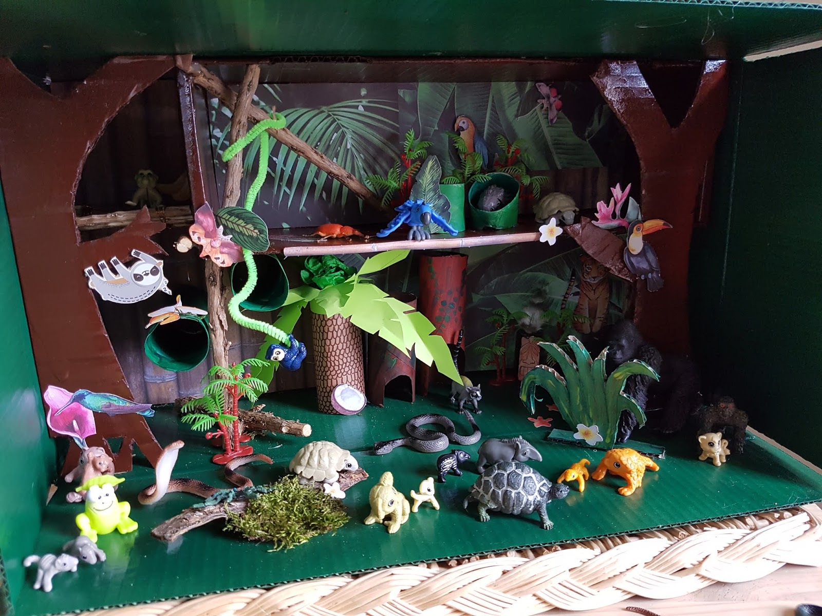 Sous le feuillage: JUNGLE BOX [DIY] (vidéos inside)