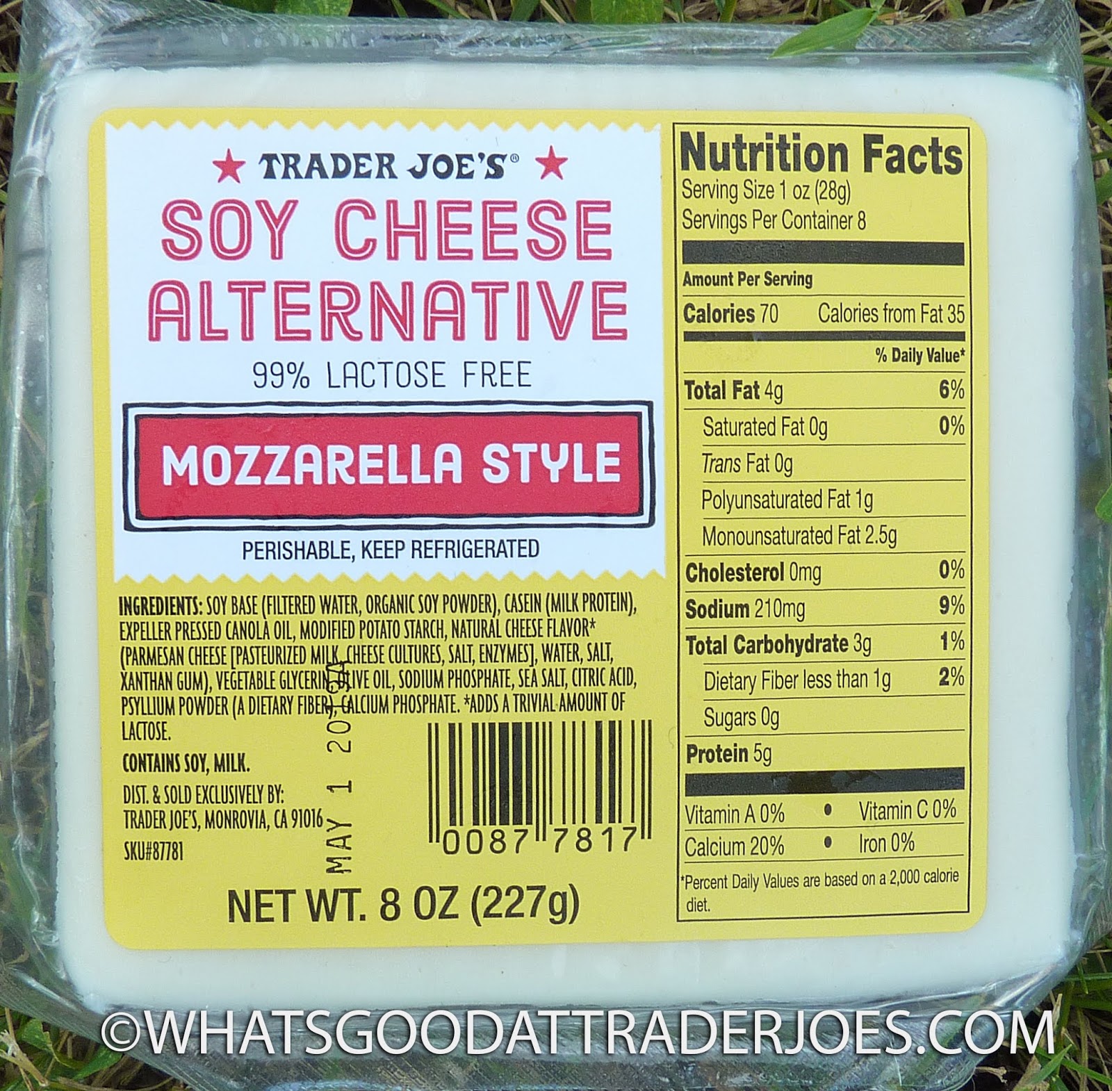 What's Good at Trader Joe's?: Trader Joe's Soy Cheese Alternative
