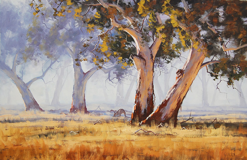 Australian Impressionist Landscape painter-Graham Gercken 1960 - Fine ...