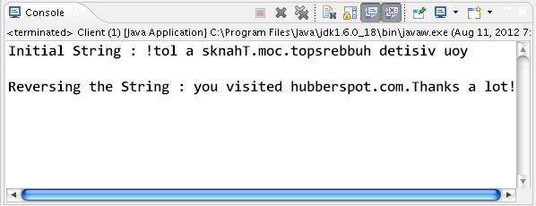 How Do I Reverse String Of Characters Using A Stack Class In Java 0740