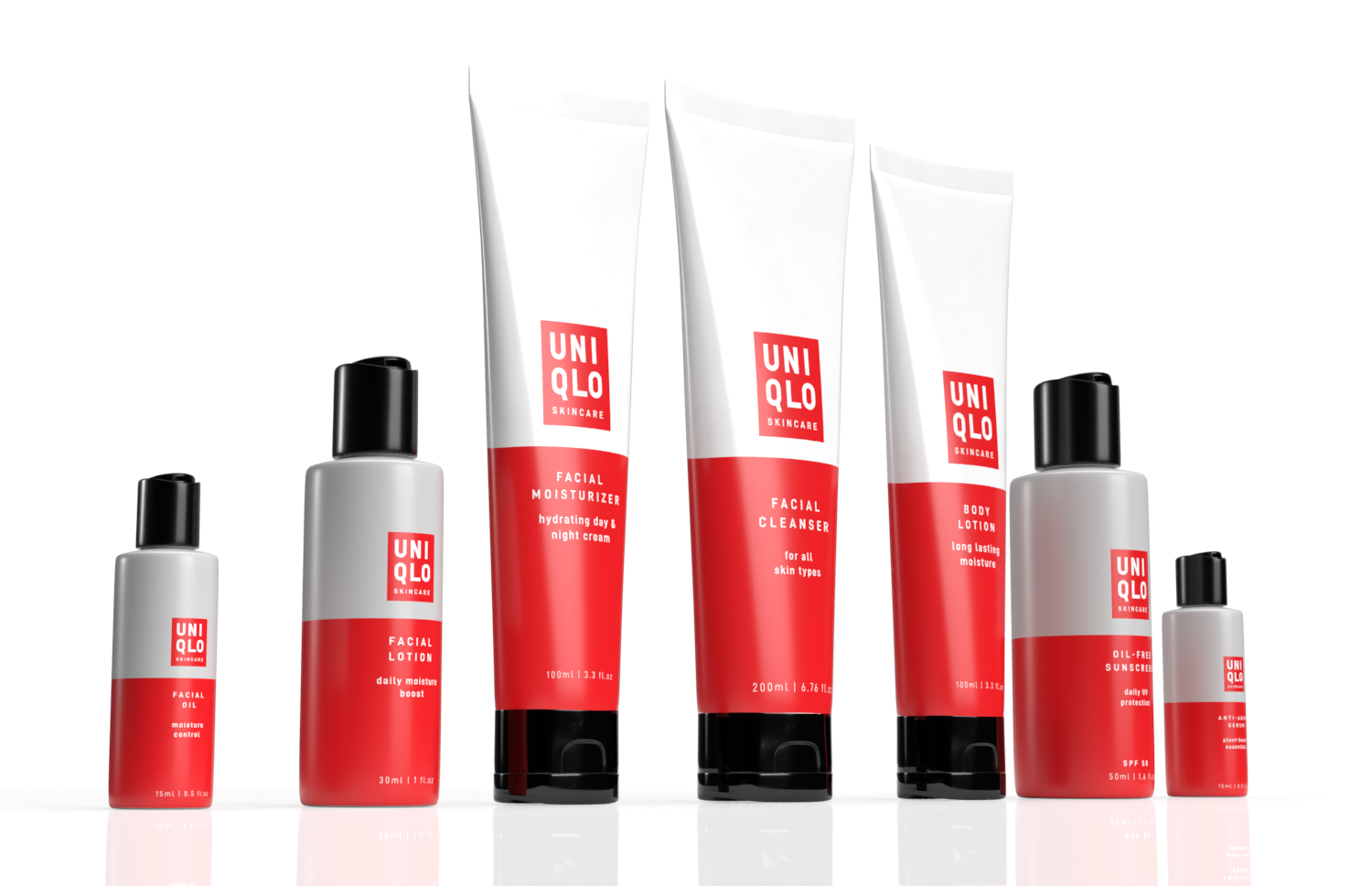 UNIQLO Beauty Products – Packaging Of The World
