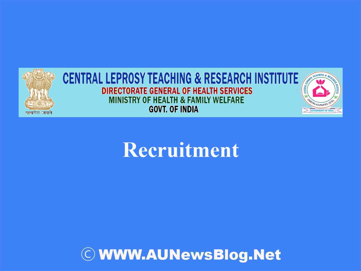 CLTRI Chengalpattu Recruitment 2017-2018 - Staff Nurse Post