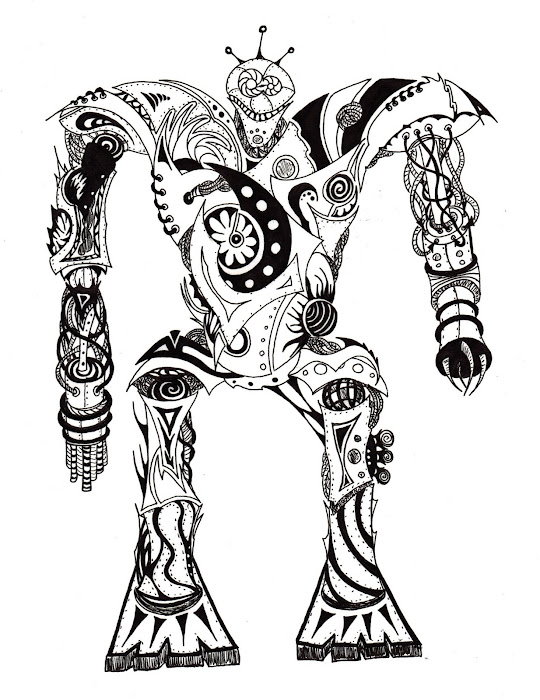 Robot extra-terrestre