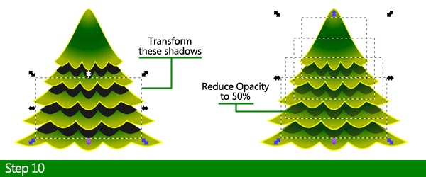 Christmas Tree - Inkscape Tutorial | DSIGNOMATIC