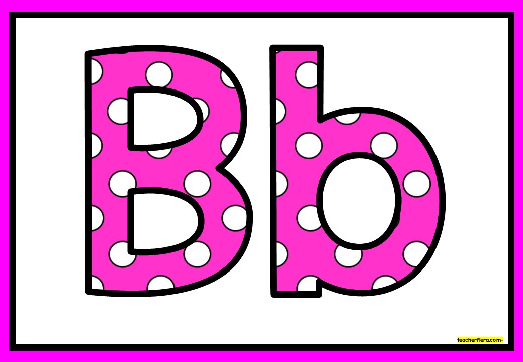 teacherfiera.com: POLKA DOTS ALPHABET