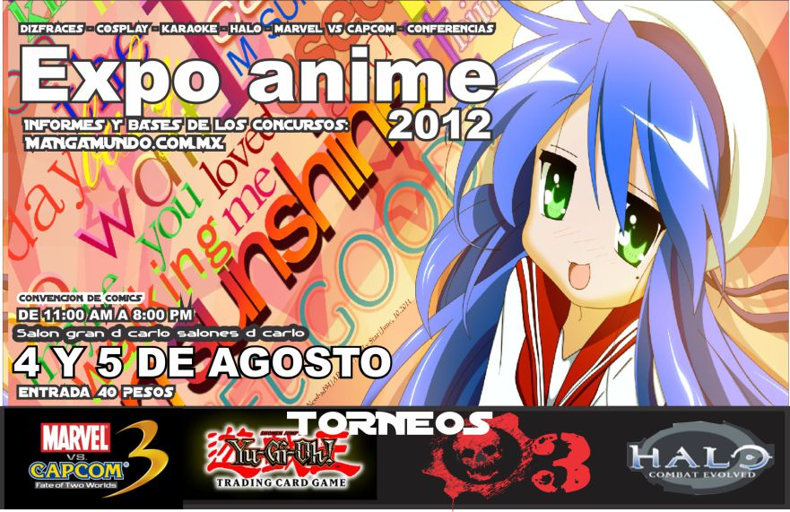 El Templo del Monje Miroku: EXPO ANIME Pachuca 2012, Hidalgo