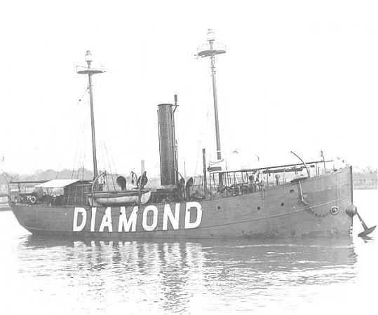North Carolina Shipwrecks: Diamond Shoal Lightship (LV-71) ~ 6 August 1918