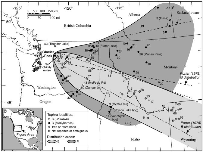 Reading the Washington Landscape: Glacier Peak Tephra on the Waterville ...