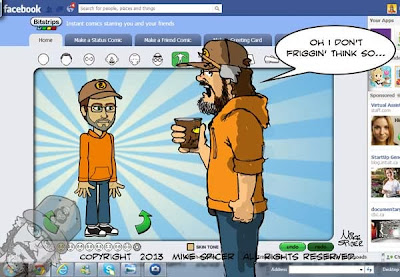 Mike Spicer Cartoonist / Caricaturist.: Bitstrips.