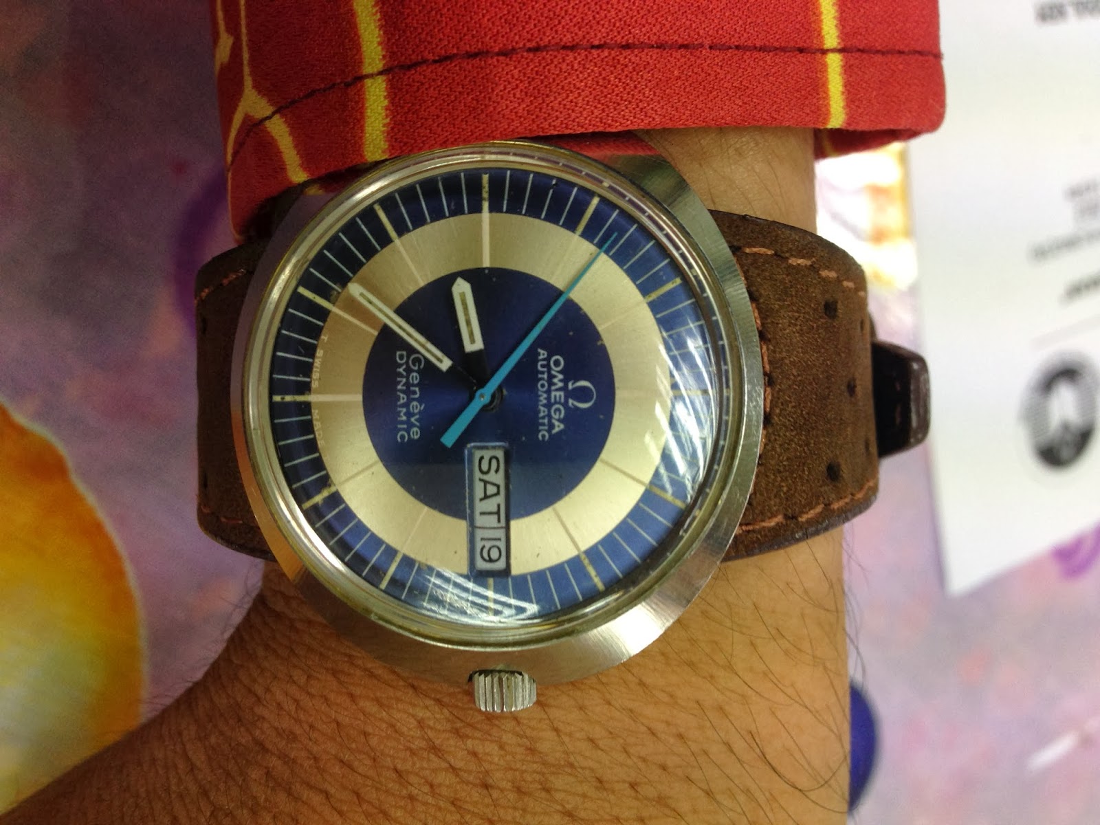barang vintage : sold - omega dynamic